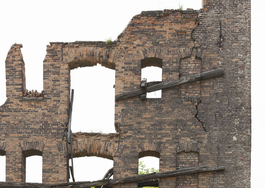 Derelict Building Facade Texture