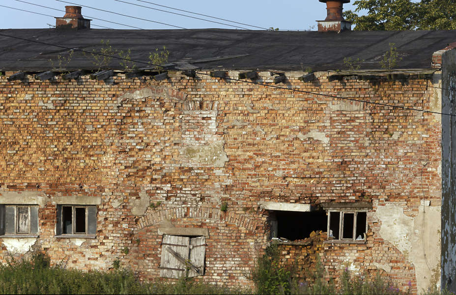 Derelict Building Facade Texture