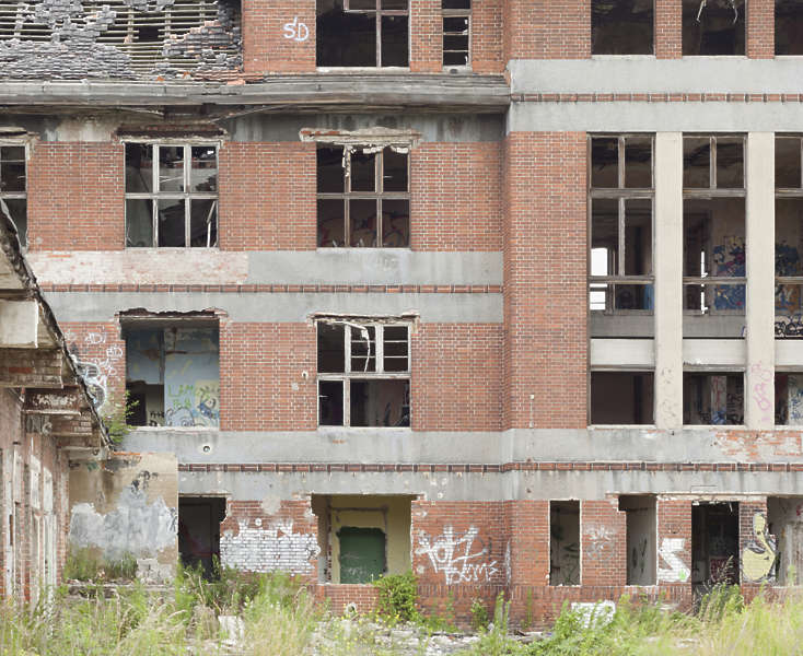 Derelict Building Facade Texture