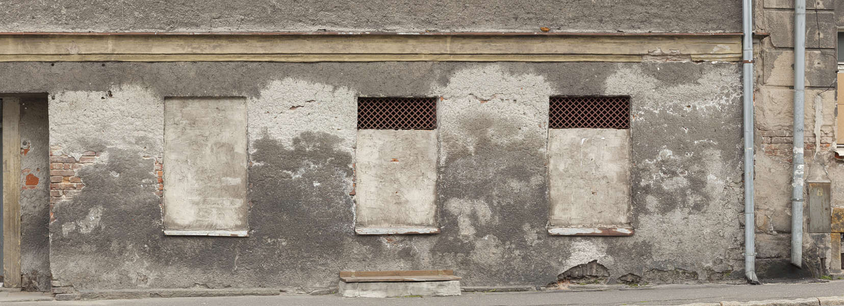 Derelict Building Facade Texture