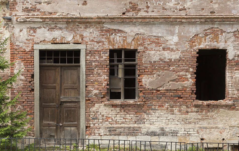 Derelict Building Facade Texture