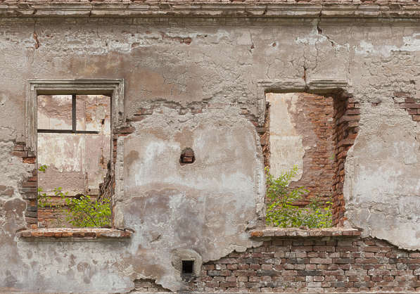 Derelict Building Facade Texture