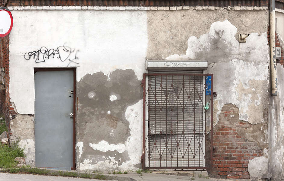 Derelict Building Facade Texture