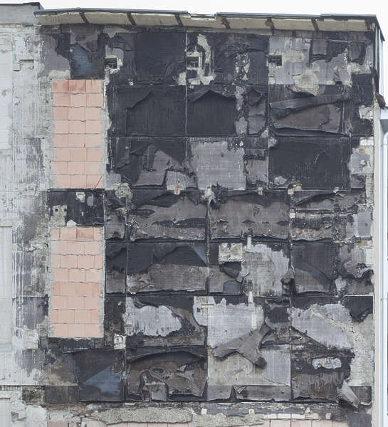 Derelict Building Facade Texture