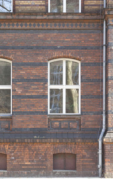 Brick Burgundy Facade Texture
