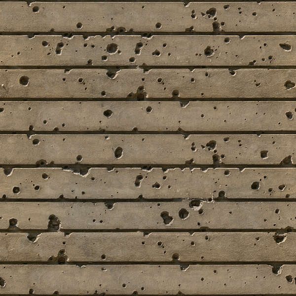 Bullet Holes In Wood