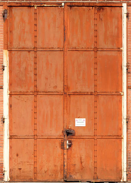 DoorsMetalBig0184 - Free Background Texture - door double metal ...