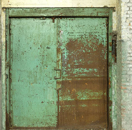 Rust Colored Front Door
