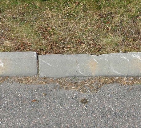 Sidewalk Curb Texture