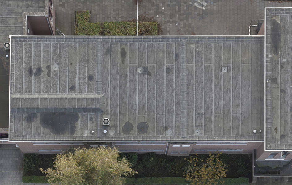RooftilesBitumen0021 - Free Background Texture - aerial rooftop tarmac ...