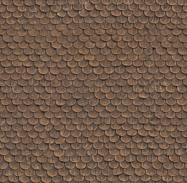 Dark Brown Roof Textures