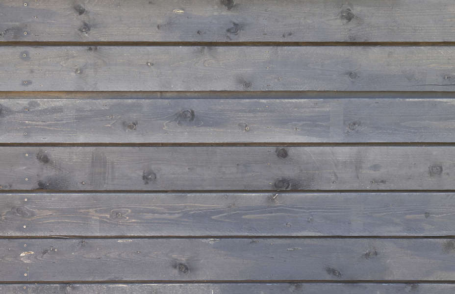 Old Blue Wood Siding